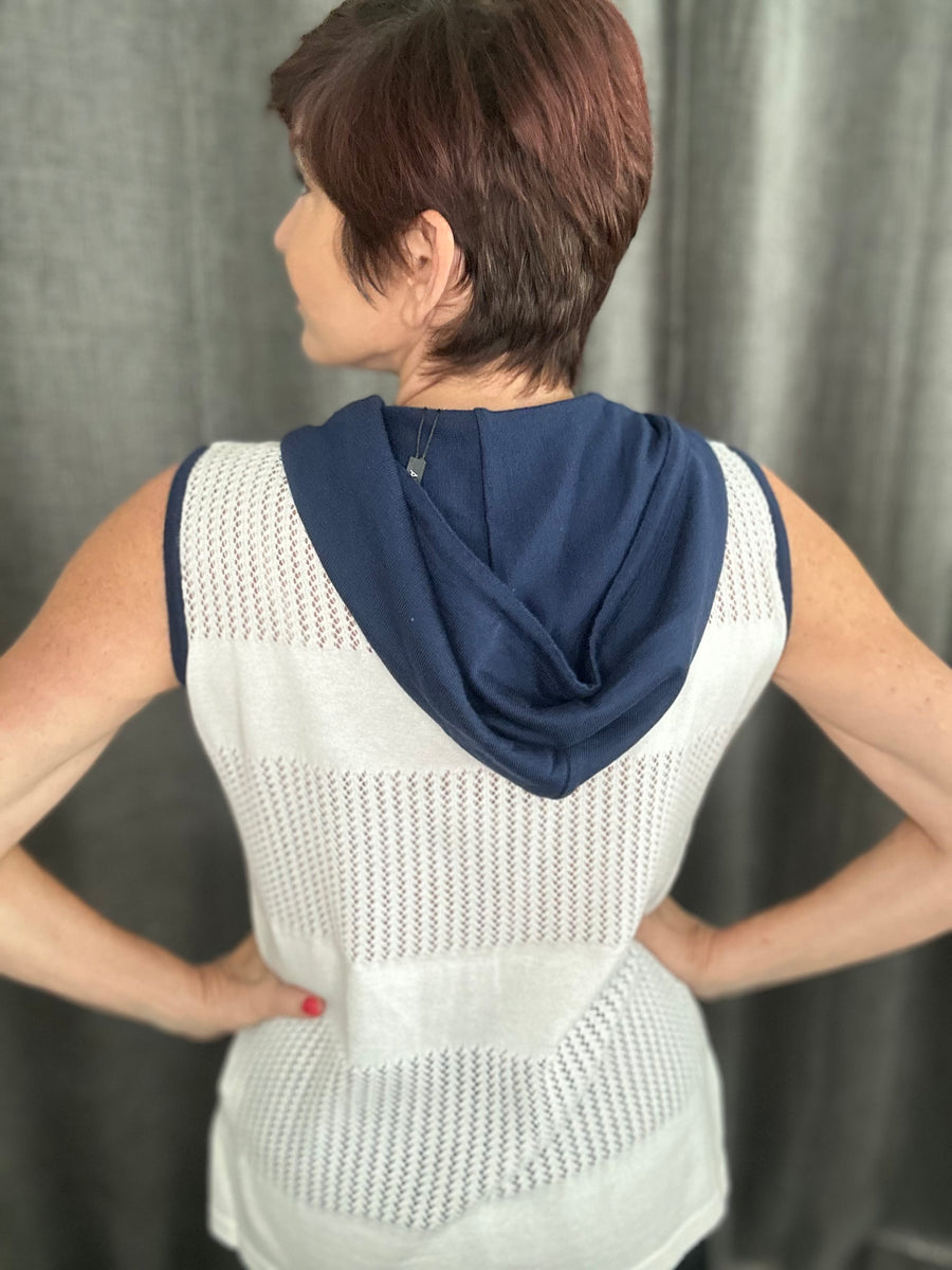 Funky Zip Up Vest With Hoodie – THEKLOSETKOUTURE.COM