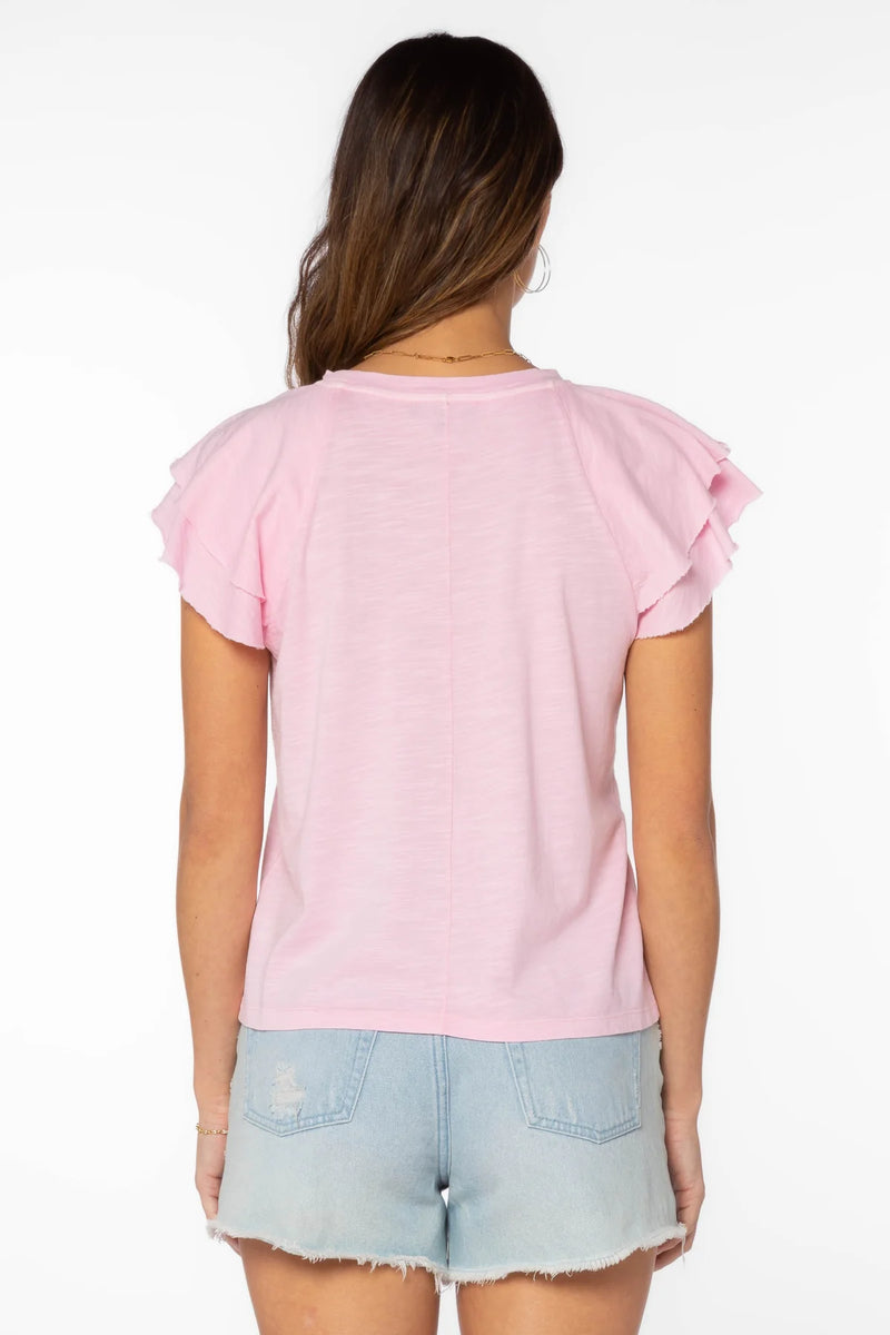 Sunny Flutter SS Top – THEKLOSETKOUTURE.COM