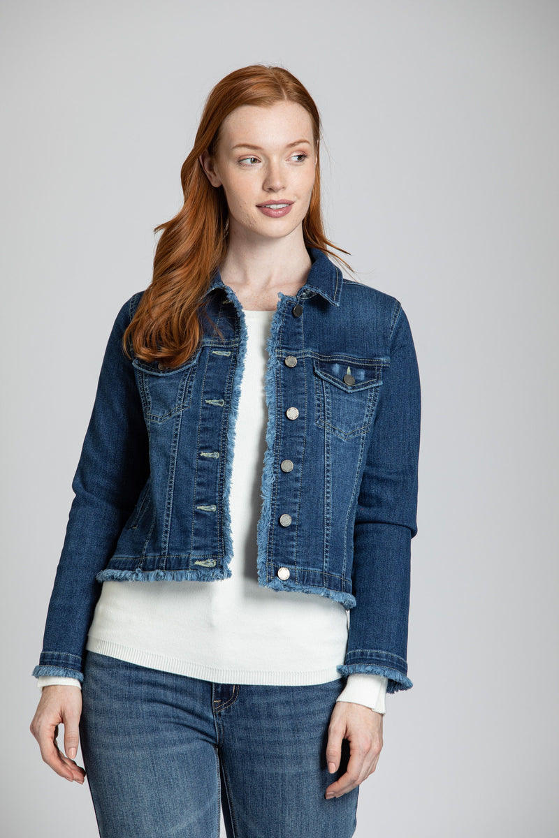 Winter Birch Denim Jacket – THEKLOSETKOUTURE.COM